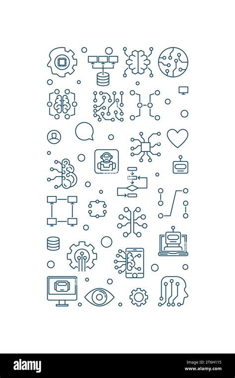 Machine Learning Technology Diagram With Artificial Intelligence Ai Cut