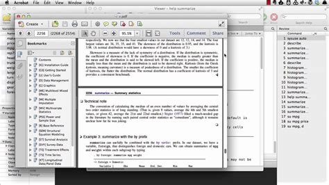 Stata 13 Introduction To The Interface Part 2 Youtube