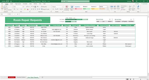 Property Management Templates Excel