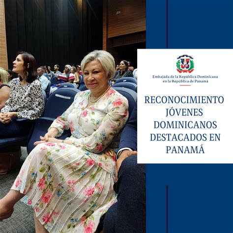 Reconocimiento Jóvenes Dominicanos Destacados En Panamá Embajada De