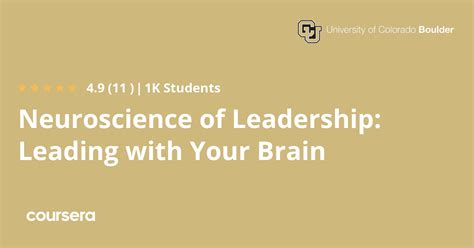Neuroscience Of Leadership Leading With Your Brain Specialization 3