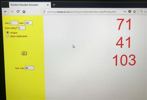 Randon Numbers Charlotte Hoather