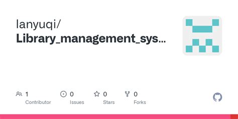 Github Lanyuqi Library Management System