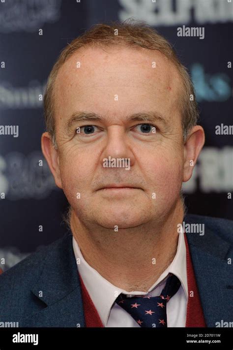 Ian Hislop Signs Copies Of The Private Eye 2011 Annual And Private Eye