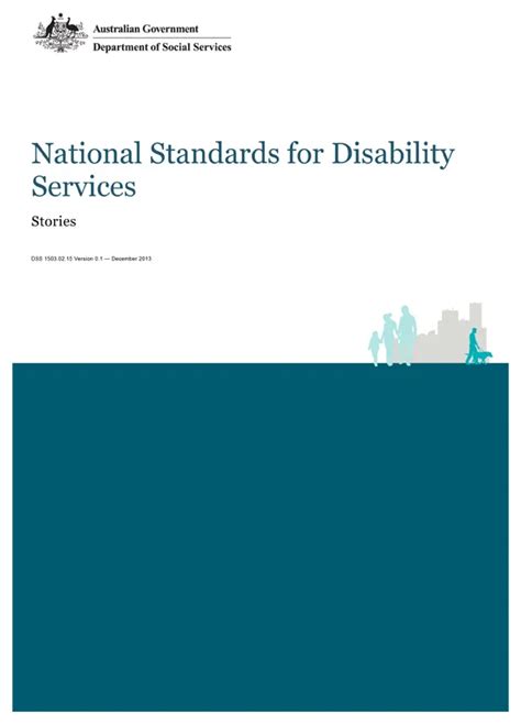National Standards For Disability Services Stories Australian