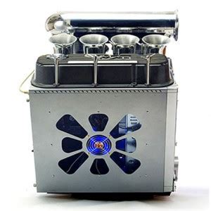 Computer Case Mod Inspired By V Engine Reflects Power Of Machine Walyou