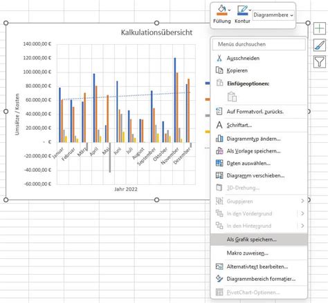 Excel Diagramm Erstellen Und Bearbeiten So Geht S