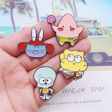 Spongebob Squarepants ‘mr Krabs Chibi Enamel Pin Distinct Pins