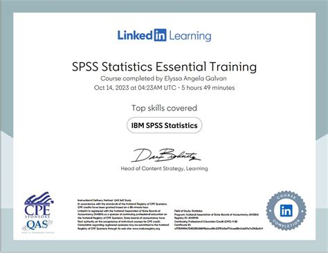 Elai Galvan On Linkedin Dataanalysis Statistics Spsscertification