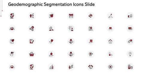 Geodemographic Segmentation Icons Slide Ppt Portrait Presentation Graphics Presentation