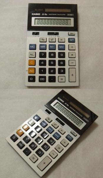 Casio Js 10m Calculatrice Lcd Casio Js10m Bibliothèque Des