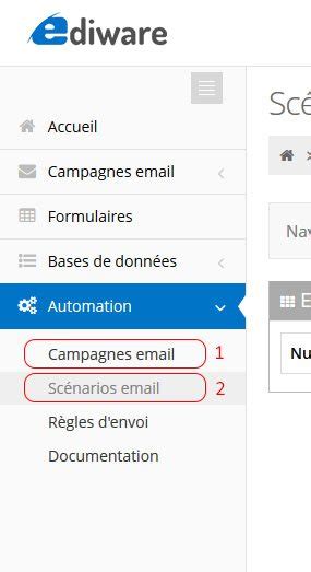 Create A Scenario Ediware Ressources Et Documentation