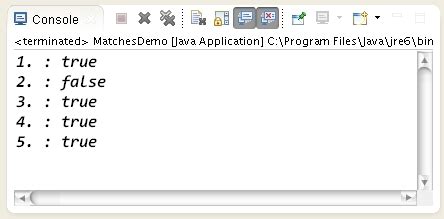 How To Search A Text For Regular Expression Using Matches Method In Java S String Class Learn