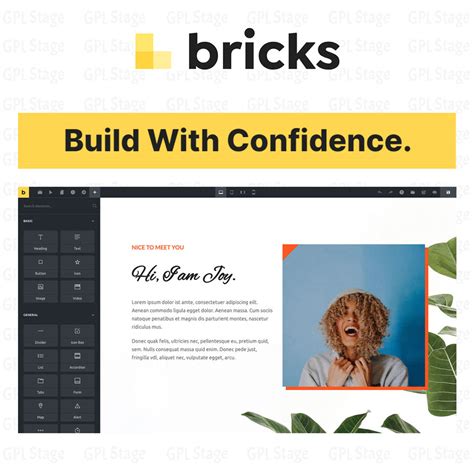 Bricks Visual Site Builder For Wordpress