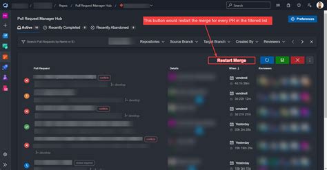 Possibility To Restart Merge For Every PR In The Hub Issue 208 Cribeiro84 Azure Devops Pull