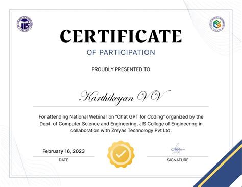 Karthikeyan V V On Linkedin Coding Webinar Chatgpt Ai Zreyas Jis