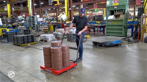 Airfloat Air Caster Utility Platform With 966 Lbs Youtube