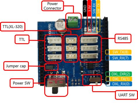 Dynamixel Shield At Mg Super Labs India