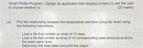 Solved Doing A Matlab Programming Smart Plotter