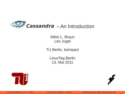 Cassandra An Introduction Pdf Databases Computer Software And Applications