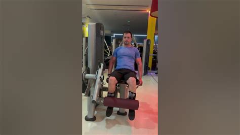 Extensión De Cuádriceps En Máquina Ejercicio Clave Para Piernas