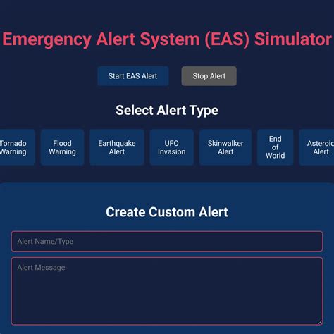 Eas Alarm Simulator