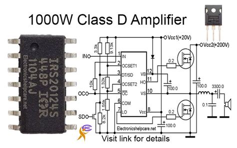 Yamaha Class D Chip Amplifier Schematic Artofit