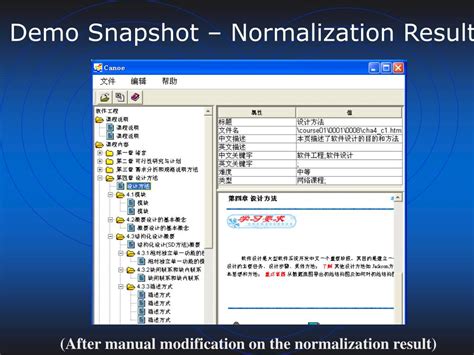 PPT CANOE A C Ourse A Ssembly And NO Rmalization Tool For E Learning PowerPoint Presentation