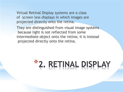 Technical Seminar Screenless Displays Ppt Pptx