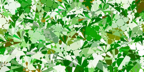 Light Green Yellow Vector Background With Polygonal Forms 17381242 Vector Art At Vecteezy