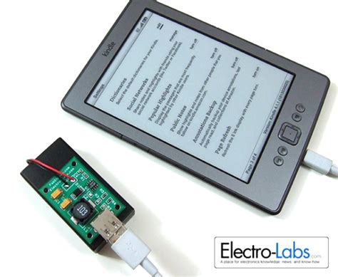 DIY USB Travel Charger Embedded Lab