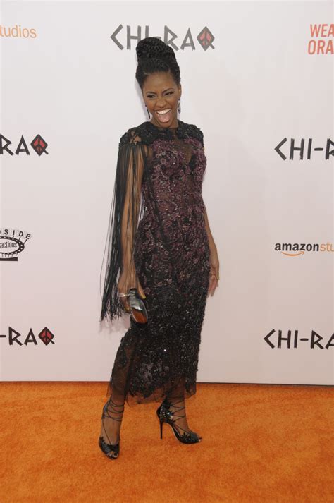 Teyonah Parris Chi Raq A Spike Lee Joint Movie Premiere In New York Celebmafia