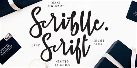 Scriblle Hand Lettered Script Font Bypeople