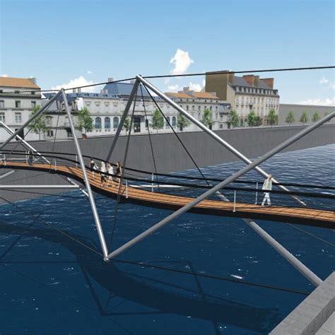 Tensegrity Footbridge Composed Of 4 Simplex Modules Download