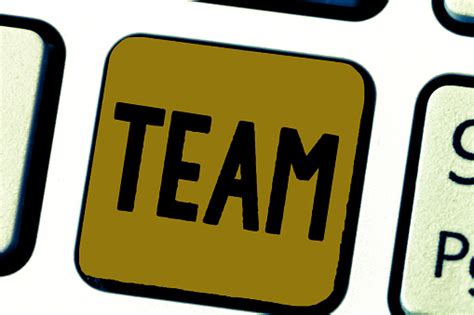 단어 쓰기 텍스트 팀입니다 Classed 함께 일 하는 사람들의 그룹에 대 한 비즈니스 개념 특정 신념을 공유 하 고 공동체에