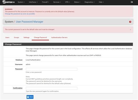 pfsense plus 24 03 released with a big default password update and more