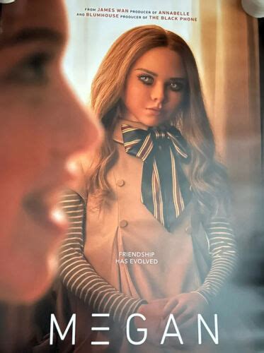 Megan 2023 Horror Movie Poster 27x40 Double Sided A Blumhouse