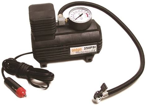 Компресор 12v за помпане на гуми с манометър Gd Резервни части консумативи за машини