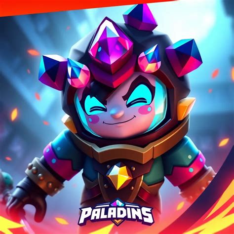 Explore The Custom Diamond Moji In Paladins Today Leveluptalk