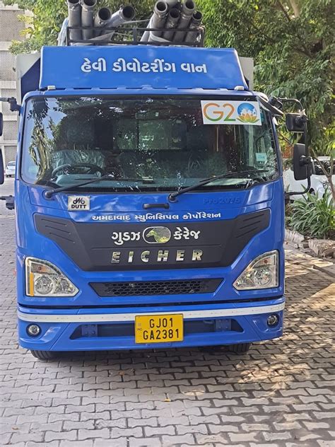 G20 Summit Special Trucks Brought From Ahmedabad To Deal With Waterlogging Delhi News India