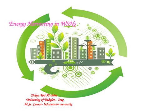 pdf energy harvesting in wsns