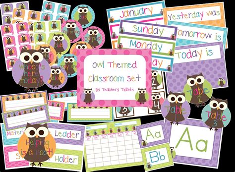 Owl Classroom Ideas Ms Kerri And Her Krazy Kindergarten One Year Blogiversary Owl