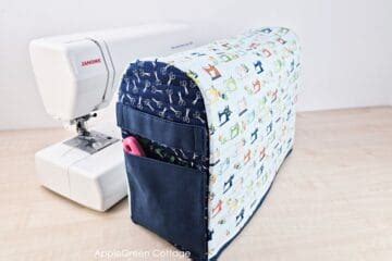 Free Sewing Machine Cover Pattern 3 Sizes Applegreen Cottage