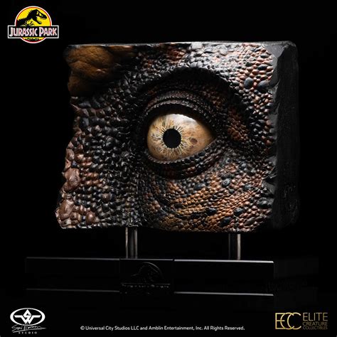 Jurassic Park T Rex Eye Reproduction Cinemaquette Bringing The Magic