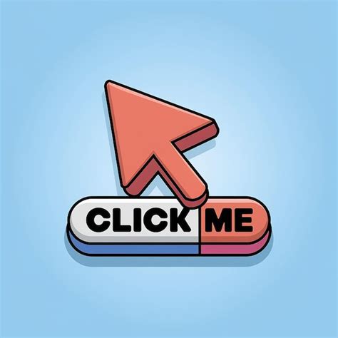 Arrow Pointer Mouse Cursor Computer Interface 3d Vector Icon Cartoon