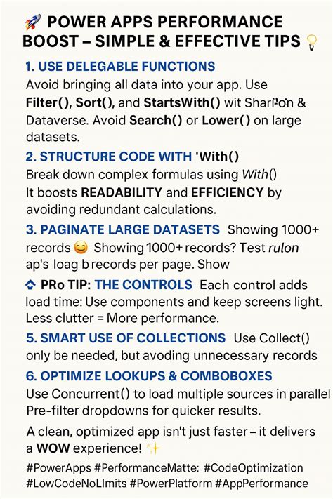 Powerapps Performancematters Codeoptimization Lowcodenolimits