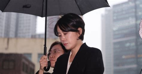 [속보]음주운전 혐의 문다혜 용산경찰서 출석