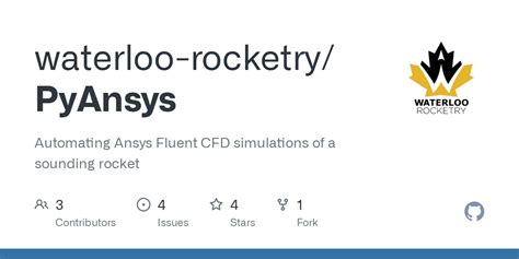 Github Waterloo Rocketrypyansys Automating Ansys Fluent Cfd
