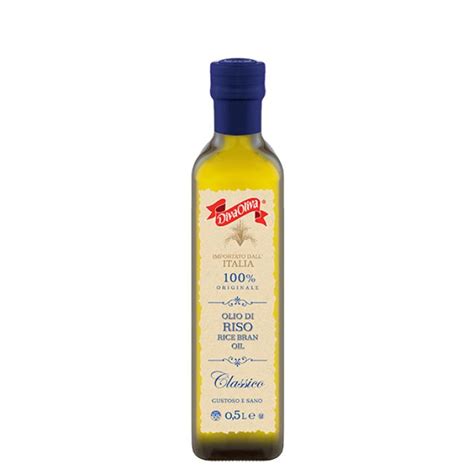 Масло из рисовых отрубей Classico Diva Oliva 500 мл - купить за 183.00 ...
