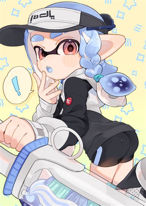 Sabata Saba Inkling Girl Inkling Player Character Nintendo Splatoon